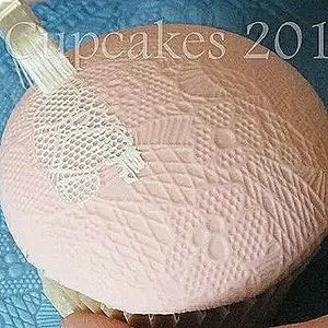 Kitchen | Baking Fancy Textured Lace Cupcake Topper Mold | Poshmark